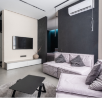 Split type Aircon in Living room